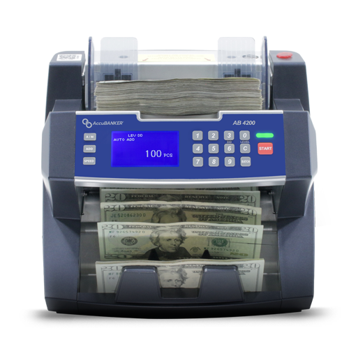 Bill Counters, Coin Counters, and Money Counters For Sale | AccuBANKER