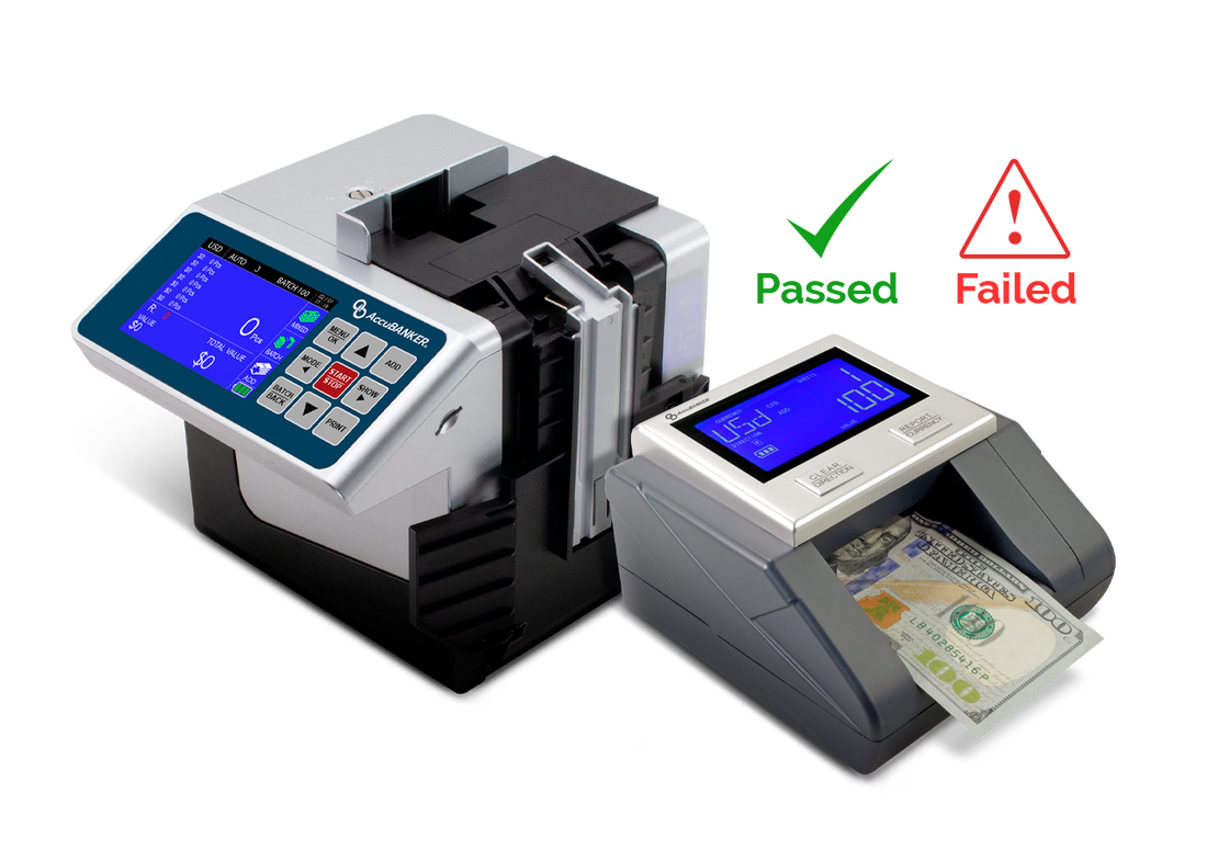 Money Counters and Counterfeit Bill Detectors | AccuBANKER